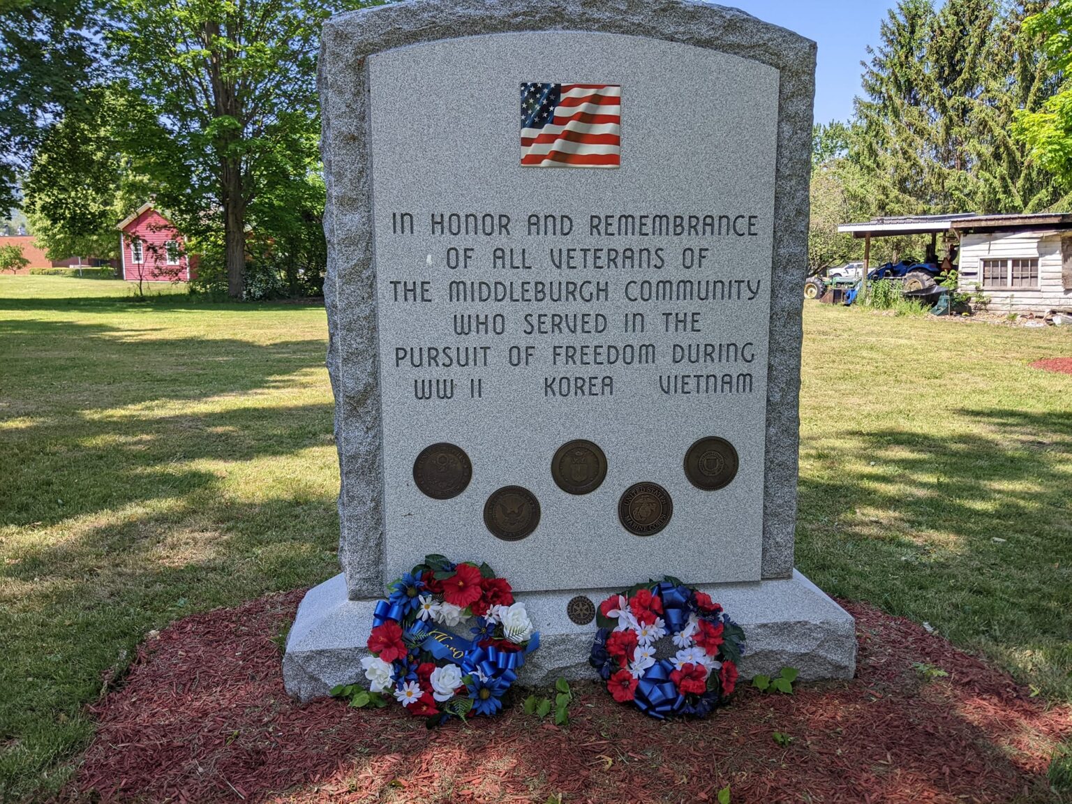 History: Memorial Park – Village of Middleburgh, Schoharie County New York